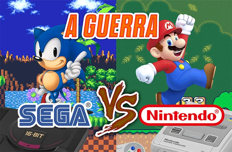 History of Video Games: the war Sega vs Nintendo - Memória BIT