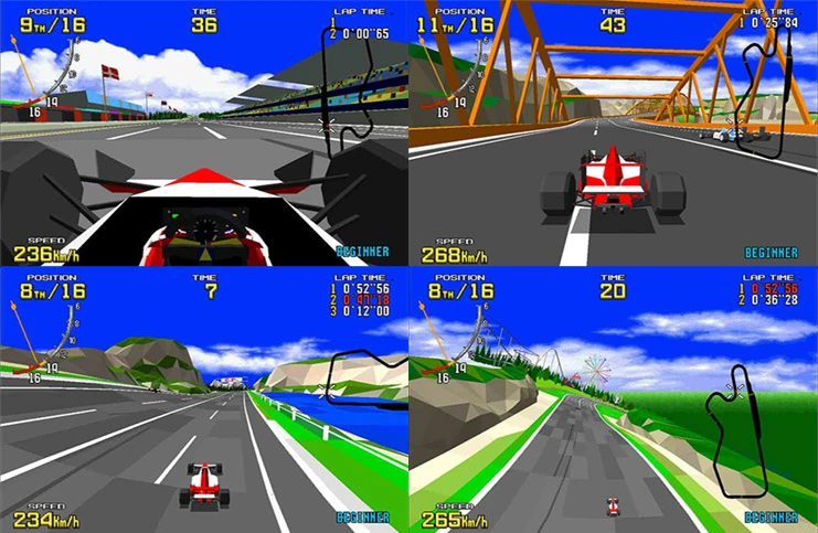 Clássico Virtua Racing chega ao Switch via eShop - Memória BIT