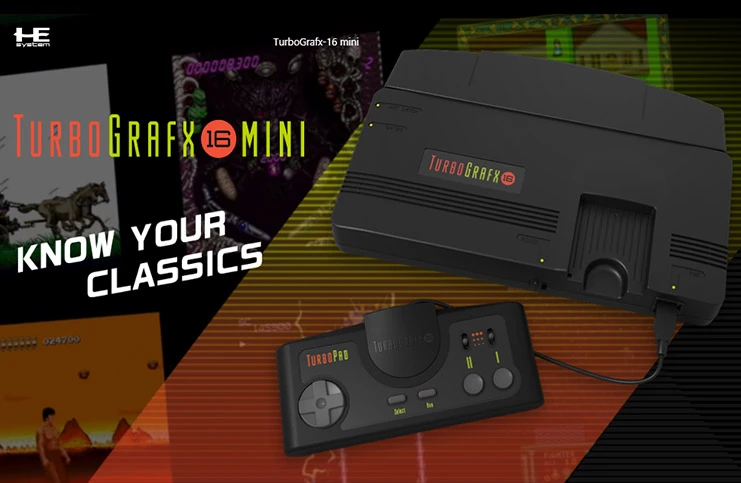 Konami anuncia versão mini do PC Engine/Turbografx-16 - Memória BIT